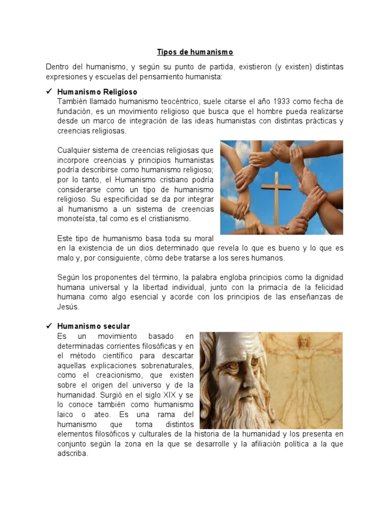 Humanismo Religioso | PDF | Humanismo | marxismo