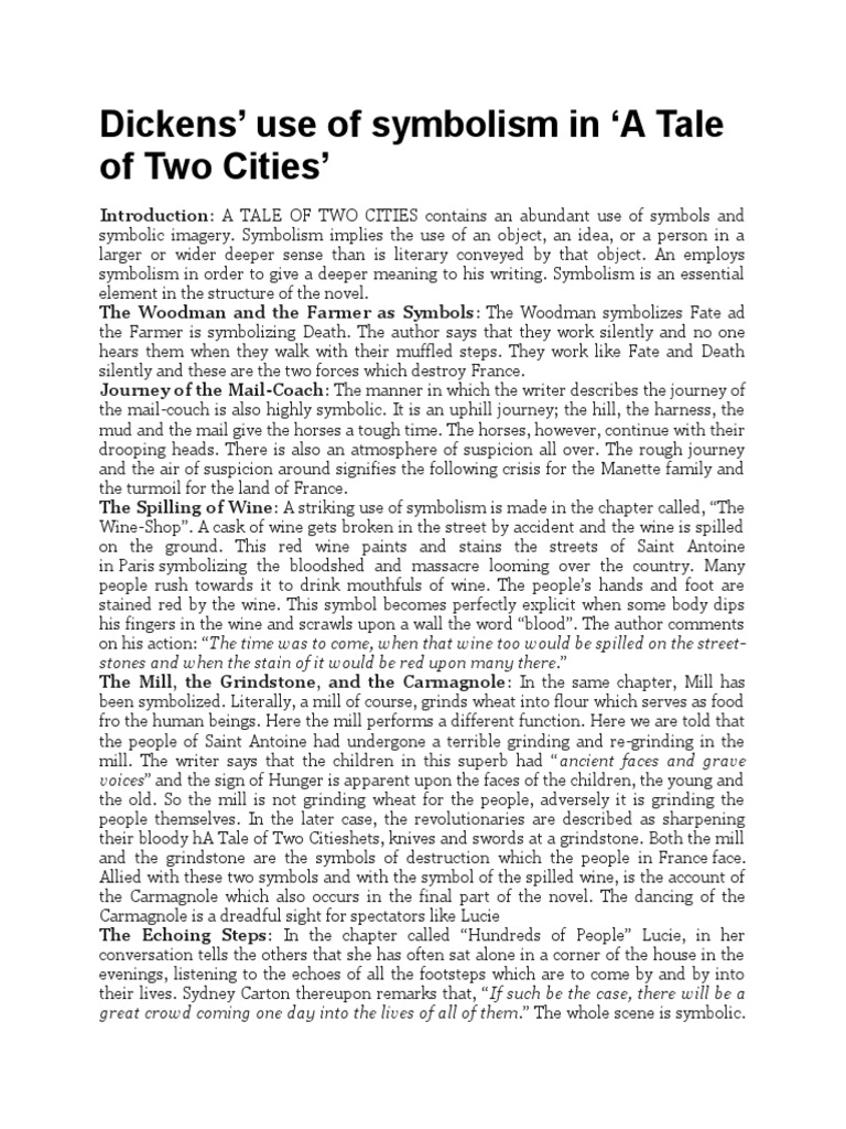 Symbolism in Dickens | PDF