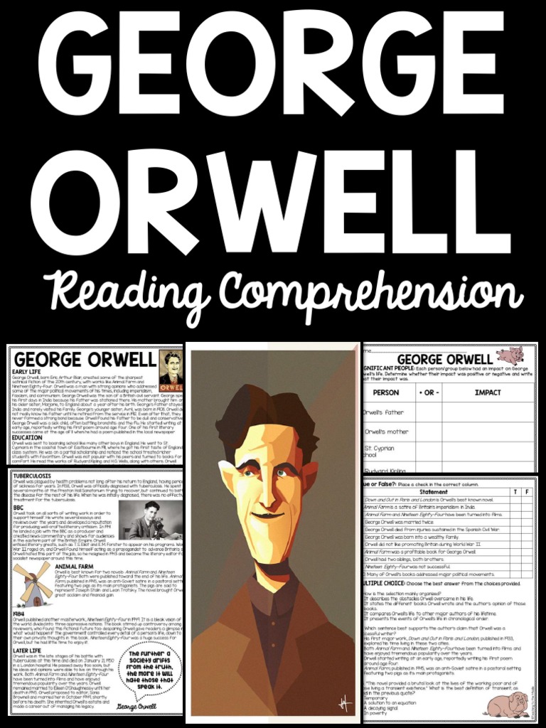 Reading Comprehension | PDF | George Orwell