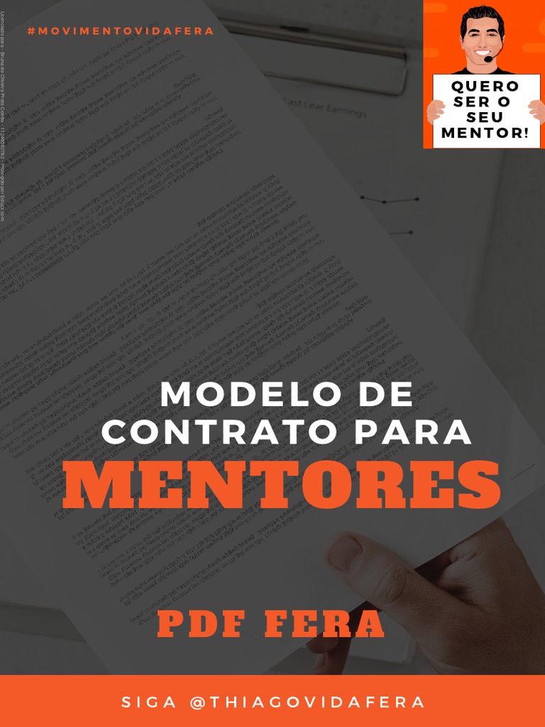 Contrato Mentoria - Liberado PDF | PDF | Comentários