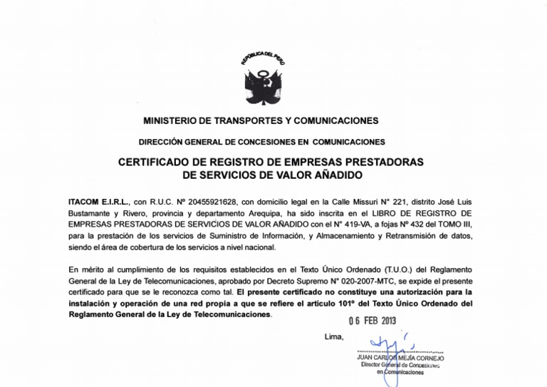 Valor Añadido GPS Itacom | PDF