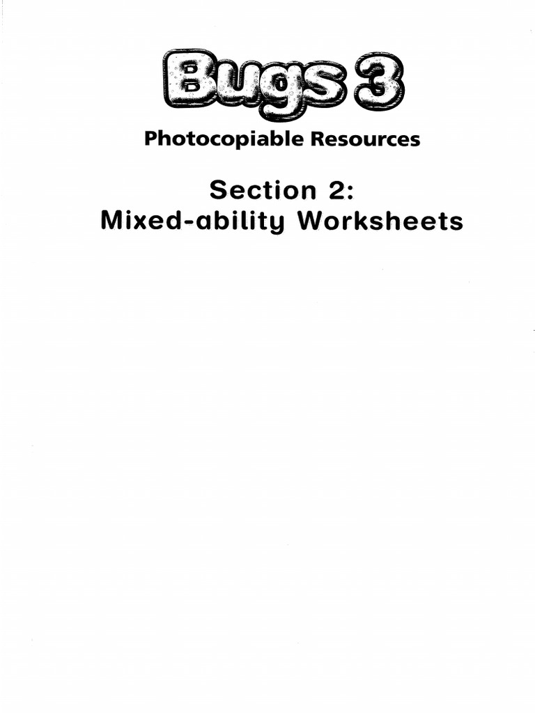 Bugs 3 | PDF