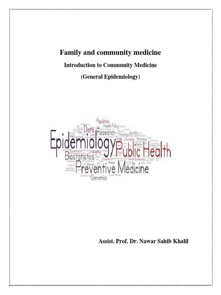 Epidem. Lecture 1 & 2 | Download Free PDF | Epidemiology | Preventive ...