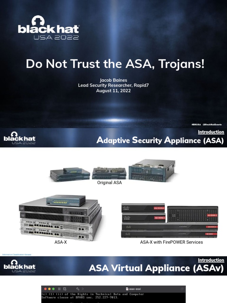 Cisco ASA Security Vulnerabilities | PDF | Booting | Cyberspace