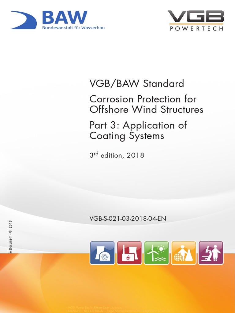VGB S 021 03 2018 04 en | PDF | Corrosion | Offshore Wind Power
