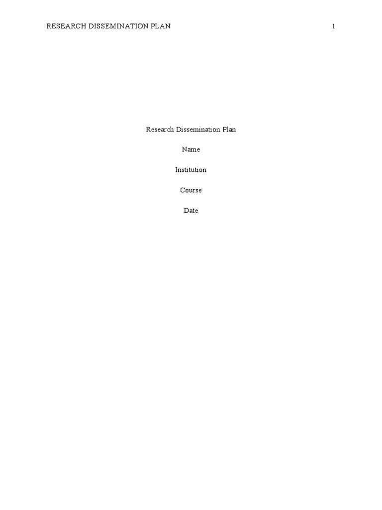 Effective Type II Diabetes Research Dissemination | PDF | Health Care ...