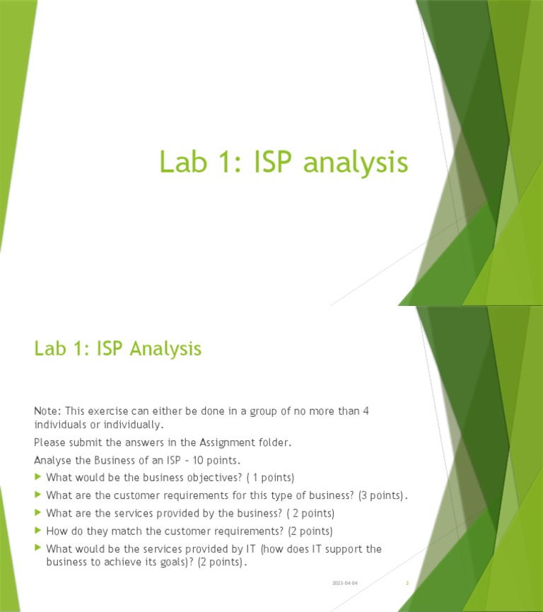 Lab 1 Isp Analysis Pdf 
