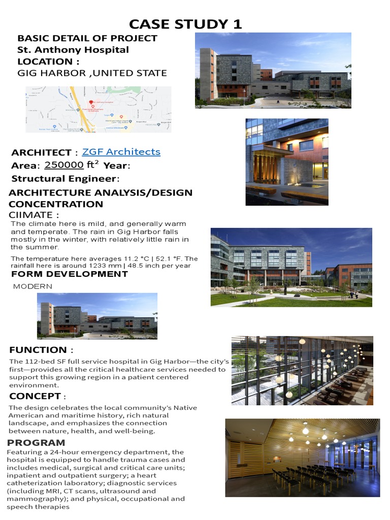 Hospital Design Case Studies: US & Sweden | PDF | Hospital | Landscape