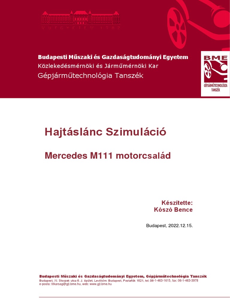 M111 1D Simulation | PDF