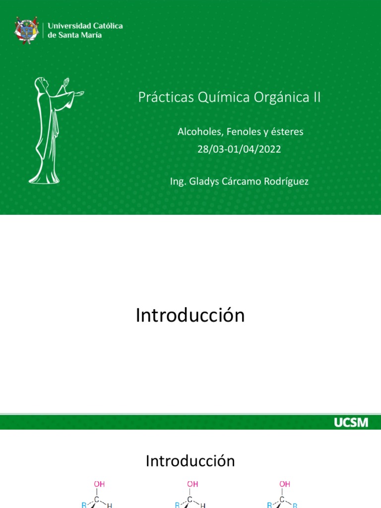 Práctica 3. 2022. Química Orgánica 2. Alcoholes, Fenoles y Éteres | PDF | Ciencia y matemáticas ...