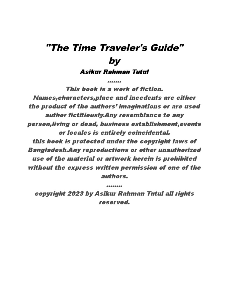 The Time Travelers Guide | PDF | Ancient Egypt | Leonardo Da Vinci