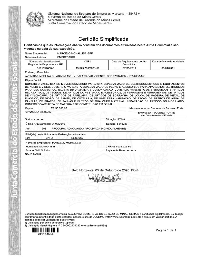 certidao | PDF