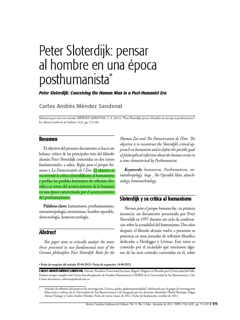 9 Lectura Posthumanismo | PDF | Martin Heidegger | Friedrich Nietzsche