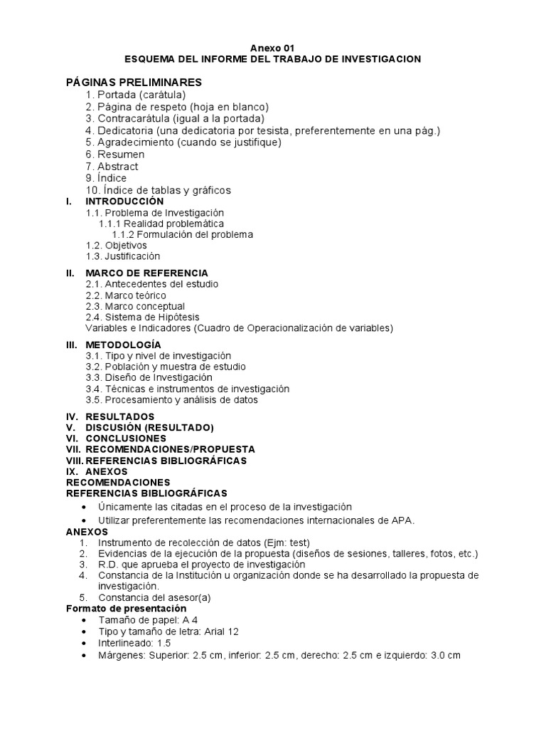 Estructura de Anexos en Informes de Investigación | PDF | Arte | Tecnología