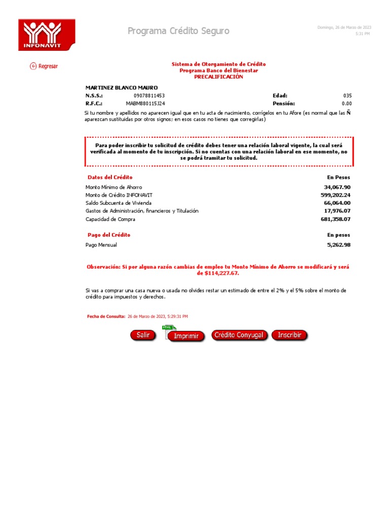 Bansefi Infonavit | Descargar gratis PDF | Economias | Dinero