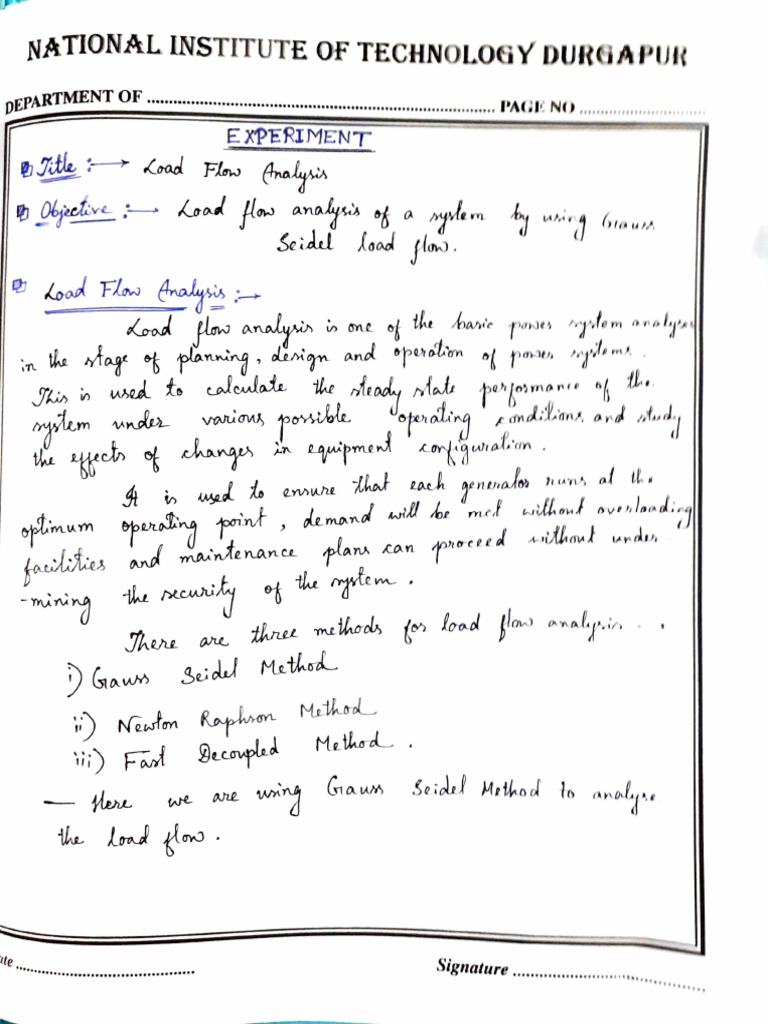 Load Flow Analysis | PDF Load Flow Analysis | PDF