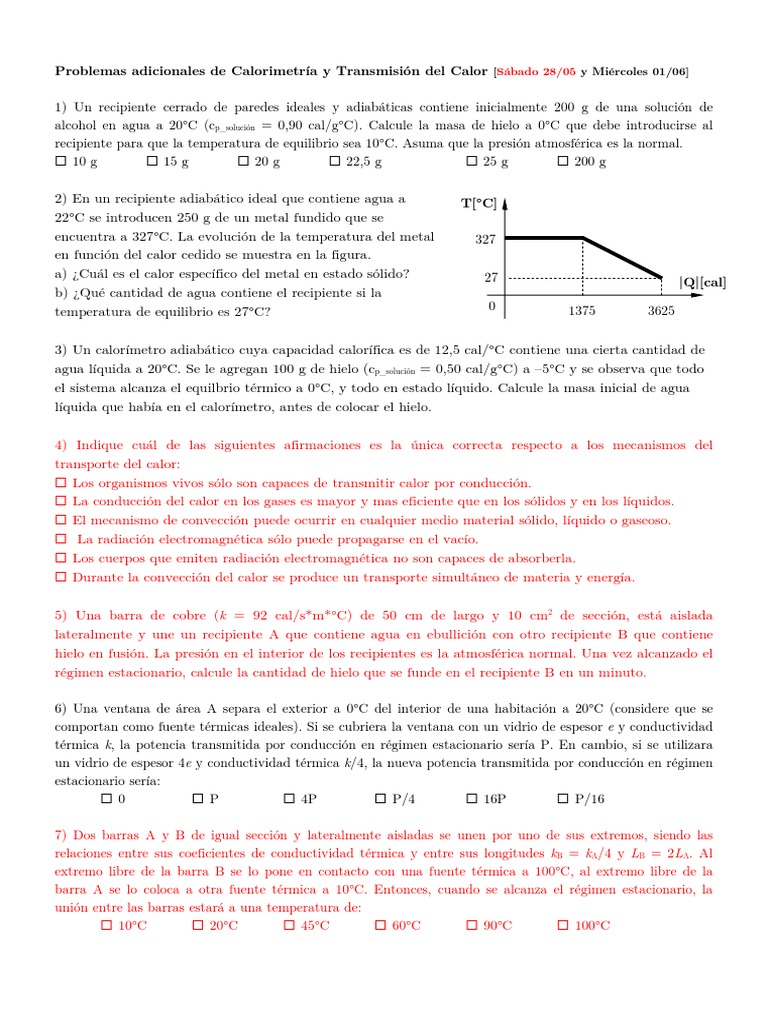 Calor y Transmision | PDF | Calor | Conduccion termica
