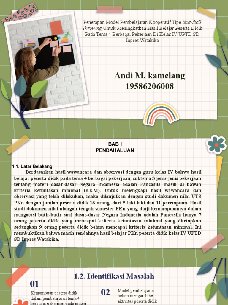 Andi PPT Sempro | PDF