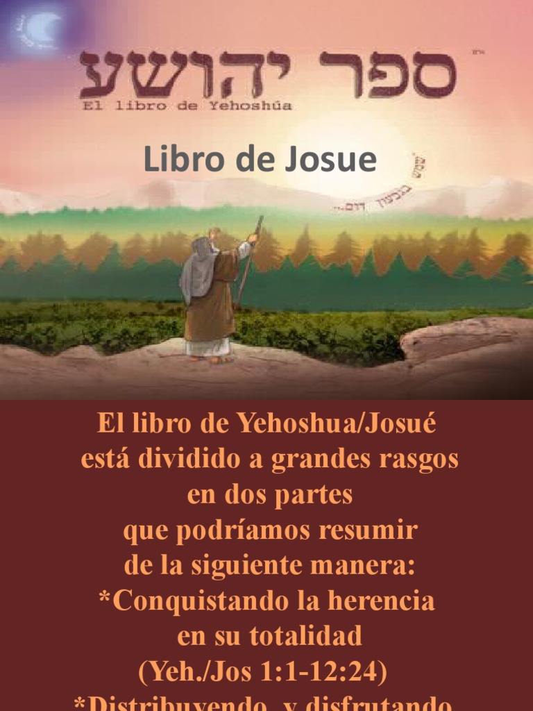 Estudio Del Sefer Yehoshua | PDF | Joshua | Creencia religiosa y doctrina