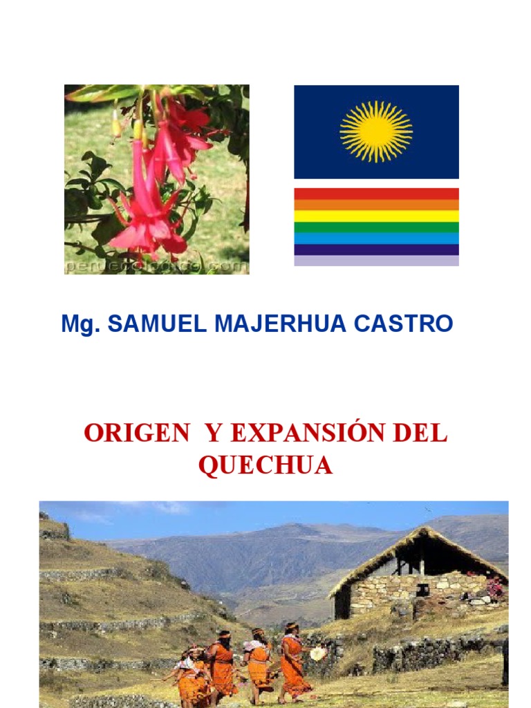 Origen y Expansión Del Quechua 2017 | PDF | Lingüística | Pueblos Indígenas de las Américas