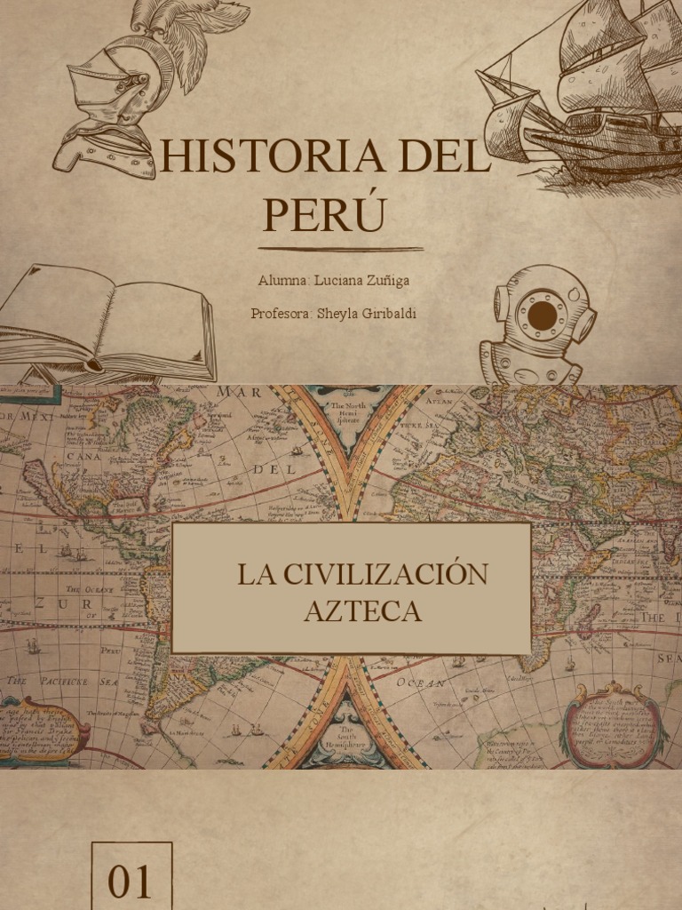 Historia Del Perú - La Civilización Azteca | PDF