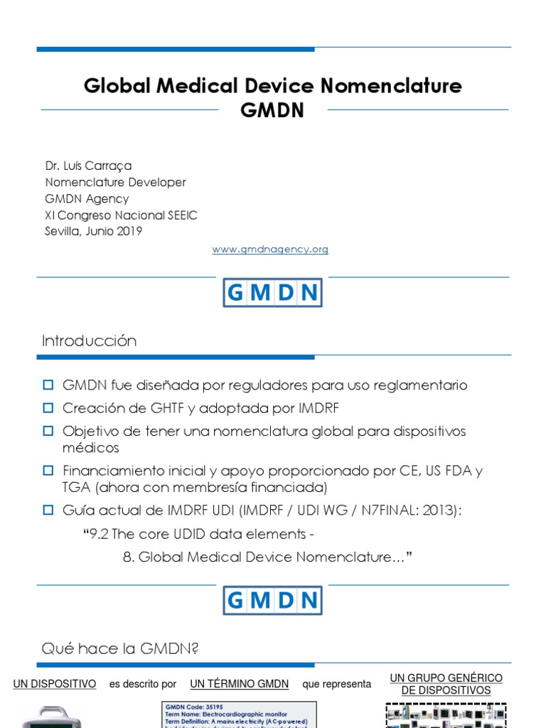 10-00 Luis Carraca GMDN Sevilla 2019 Esp | PDF | Medicina