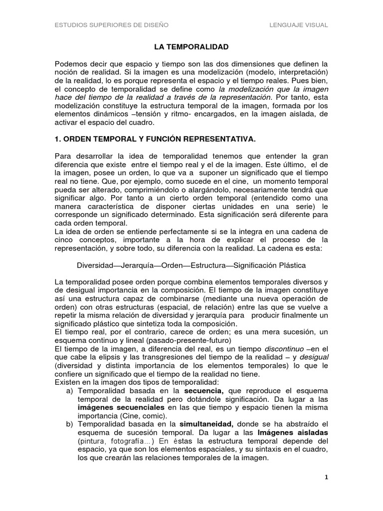 Concepto y Tipos de Temporalidad | PDF | Ritmo | Bailes