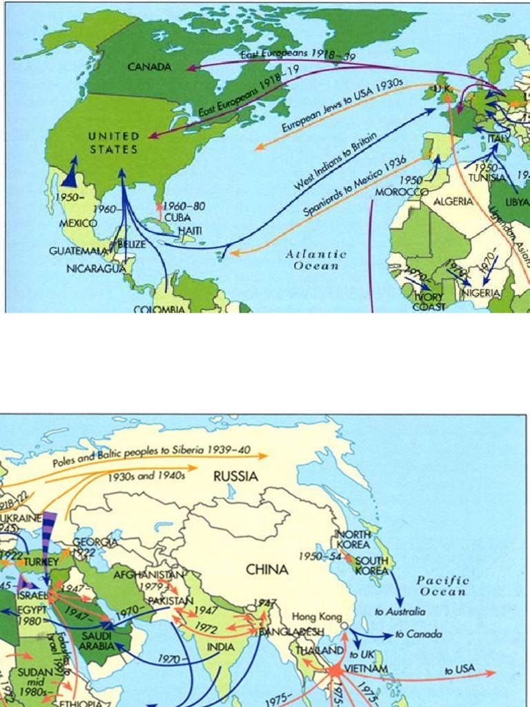 Global Migration Map | PDF