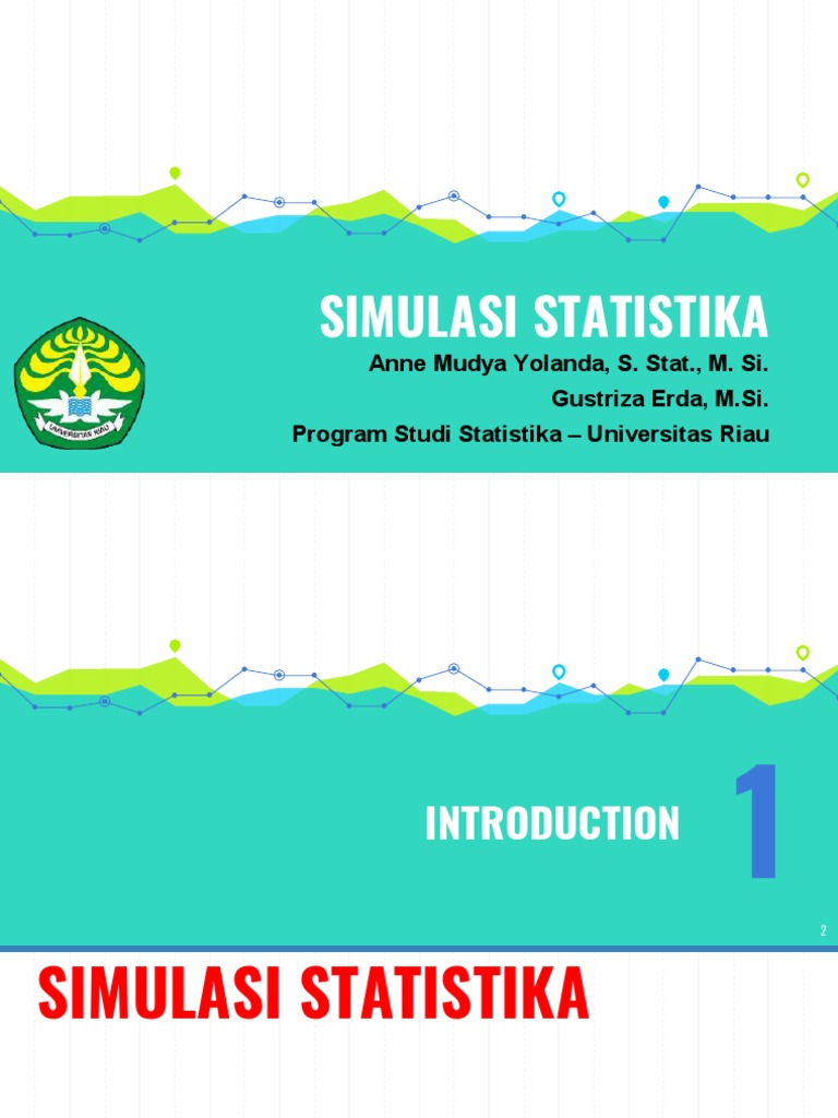 P1 Simstat (Pengantar) | PDF
