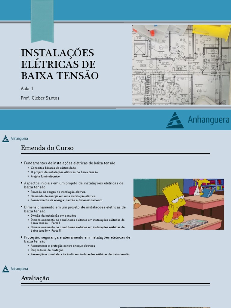 Aula 1 - Conceitos Básicos de Eletricidade | PDF | Eletricidade | Capacitor