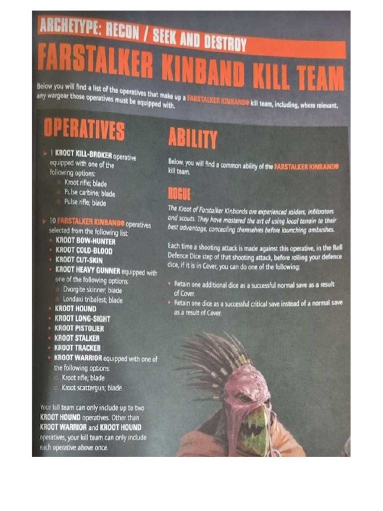 Farstalker Kinband Rules | PDF