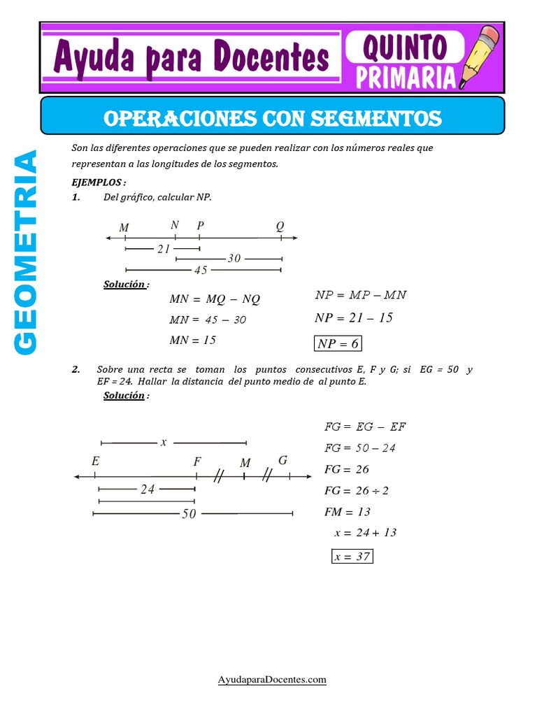Ejercicios de operaciones con segmentos 5to | PDF | Ajedrez