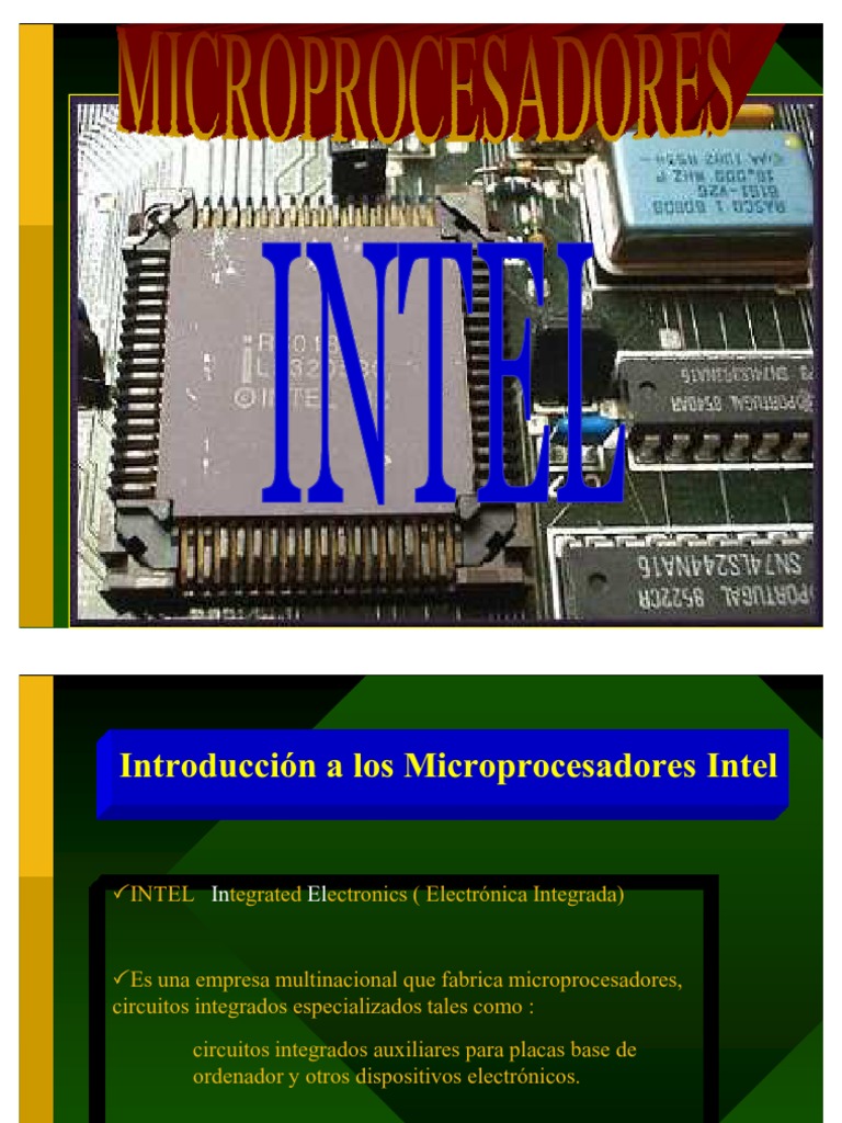Microprocesadores Intel | Microprocesador | Intel