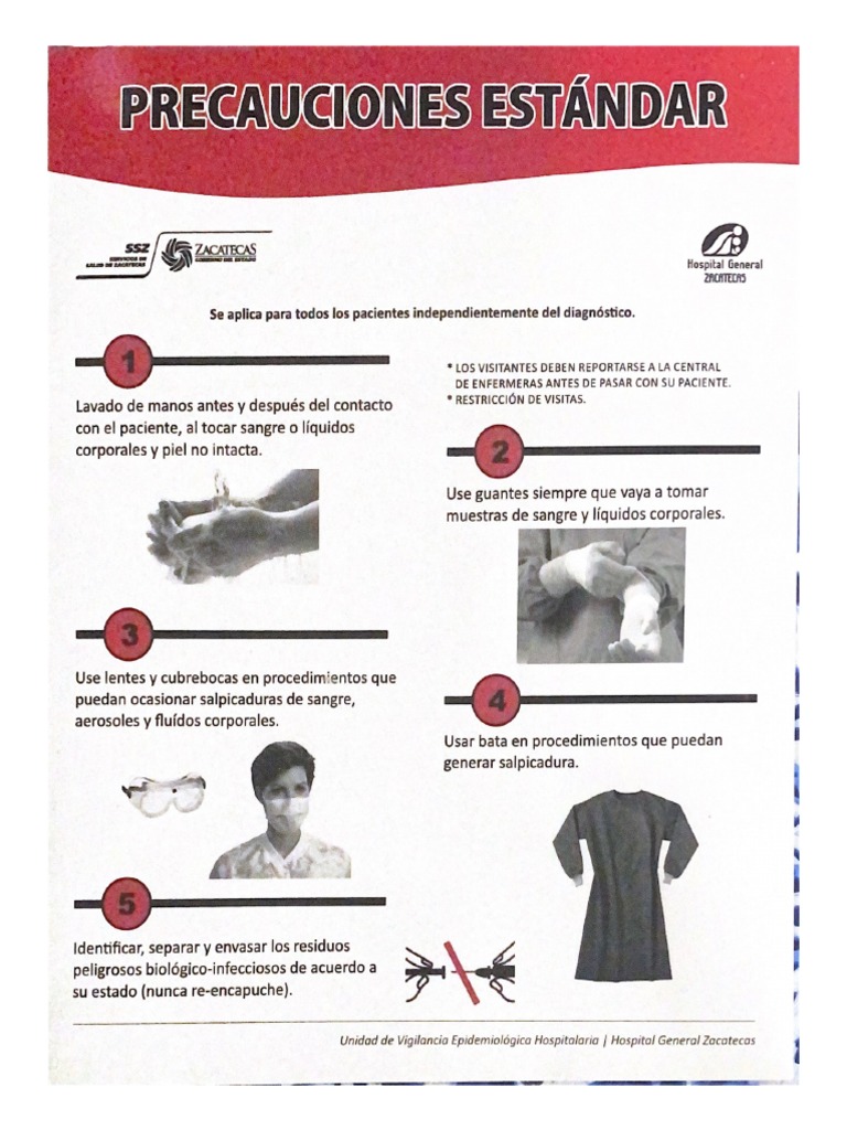 Precauciones Estándar | PDF