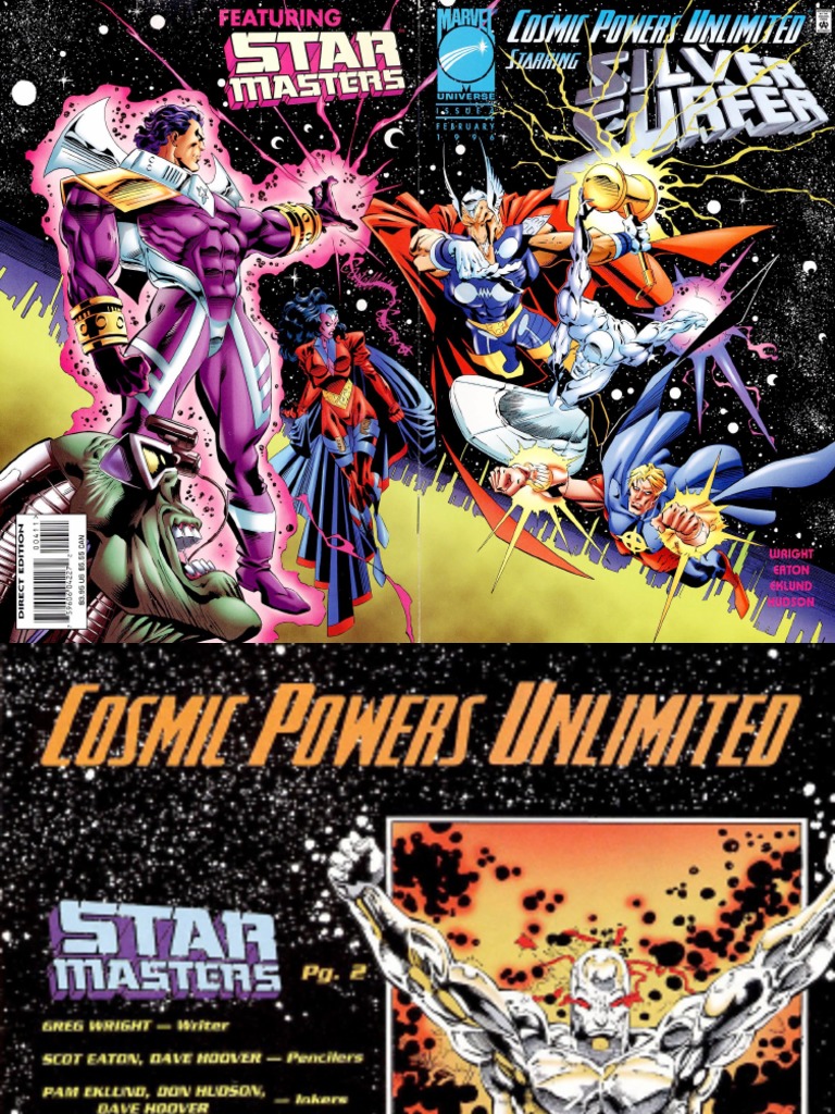 Cosmic Powers Unlimited #4 | PDF