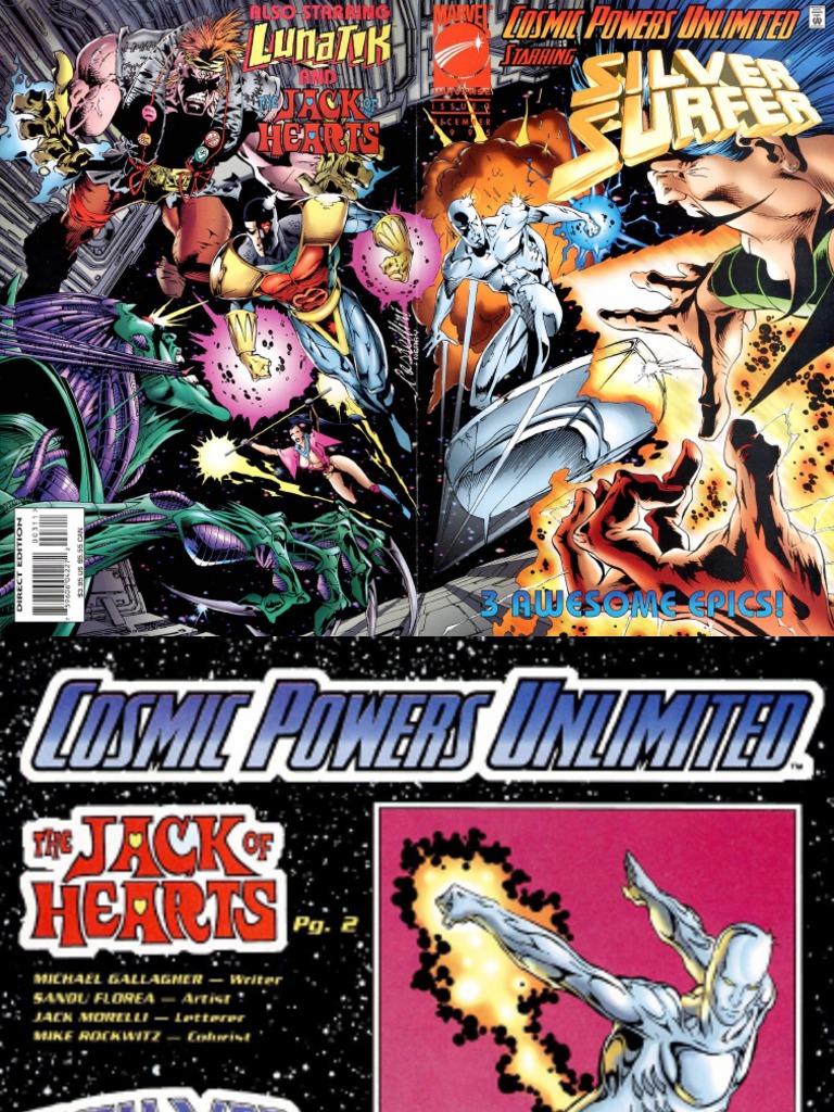 Cosmic Powers Unlimited #3 | PDF