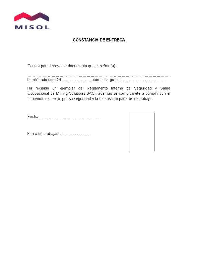 Cargo de Risso, Ds 024, Plan Emer | PDF