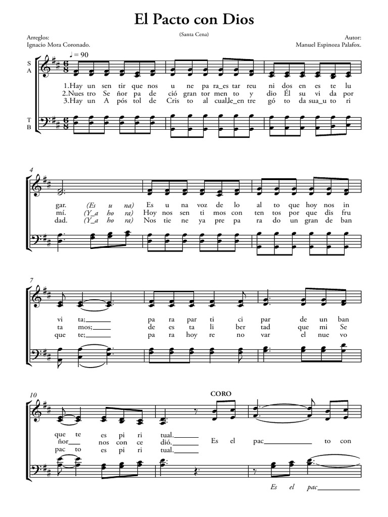 El Pacto Con Dios | PDF