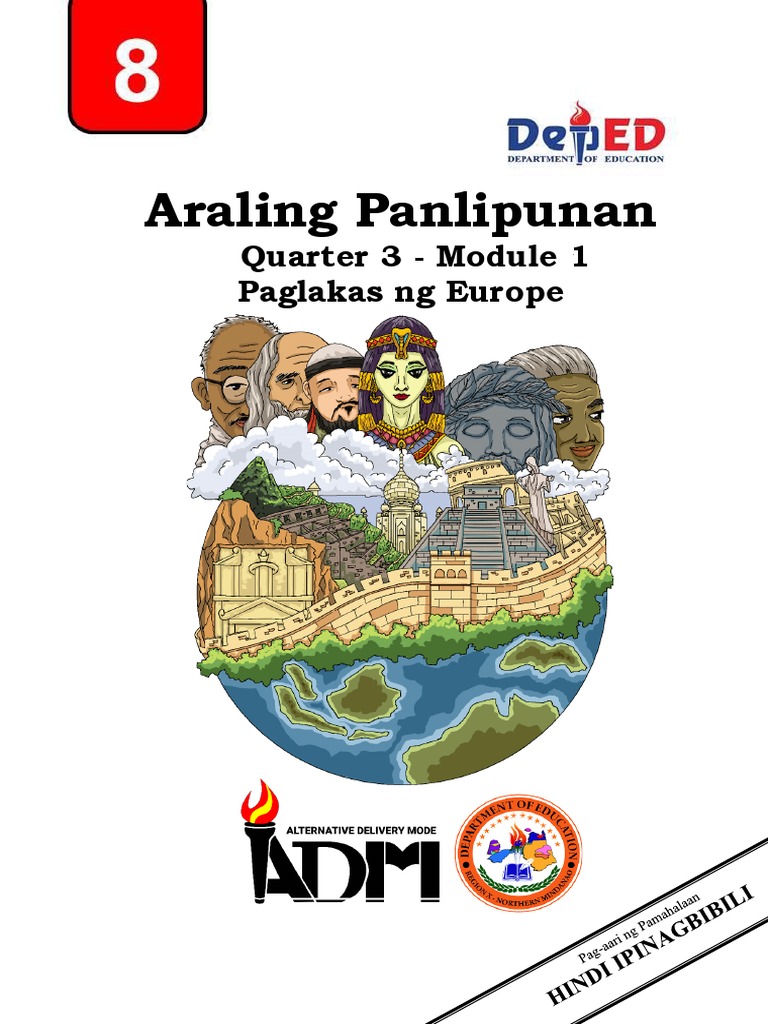 Araling Panlipunan: Quarter 3 - Module 1 Paglakas NG Europe | PDF