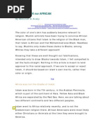 Yakub in Nation of Islam Beliefs | PDF