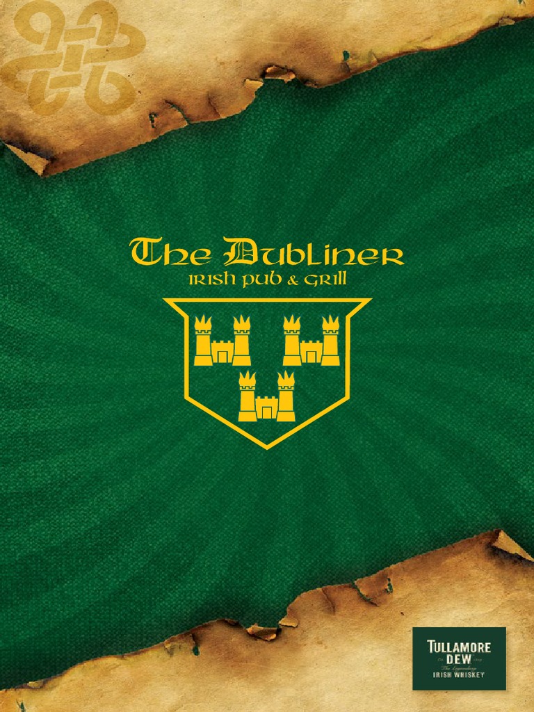 Dubliner Menu Web | PDF