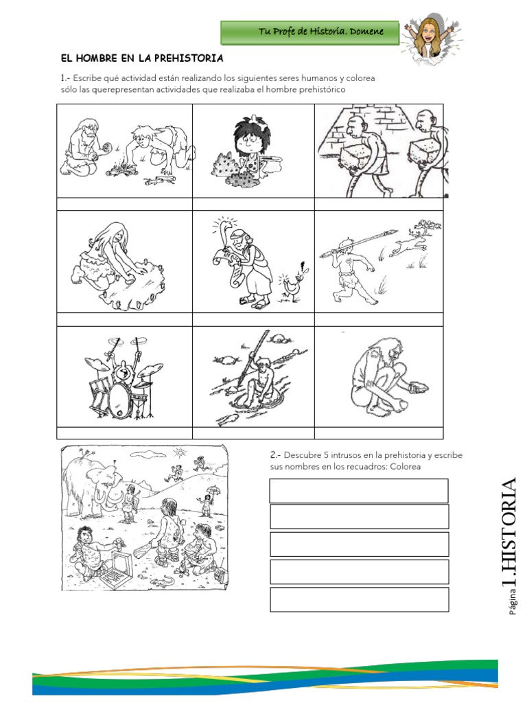 El Hombre en La Prehistoria | PDF | Neolítico | Homo Sapiens