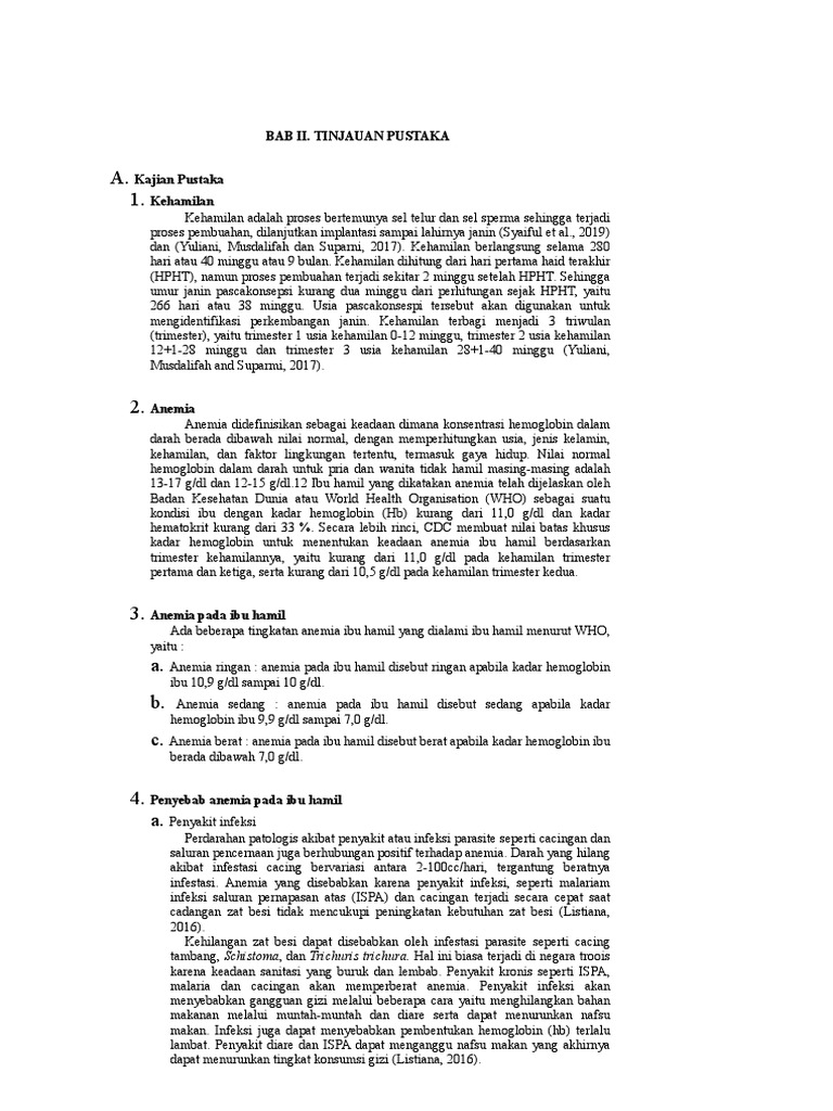 Bab Ii. Tinjauan Pustaka | PDF