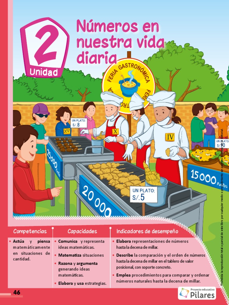 Matemática - 3er Grado - Unidad 2 Fichas | PDF | Ciencia de sistemas ...