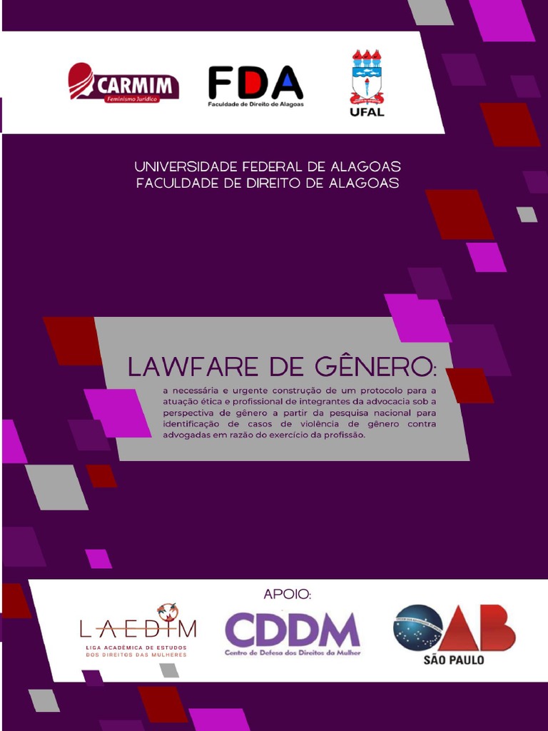 LAWFARE DE GENERO E PRERROGATIVAS ADVOGADAS - Profas - Dras ...