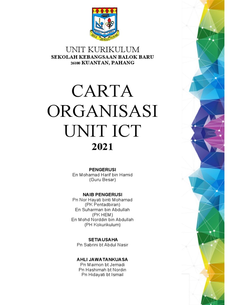 Carta Organisasi Unit Ict | PDF