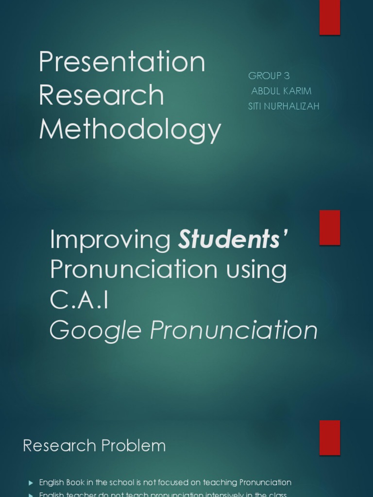 Presentation Research Methodology Abdul Karim | PDF Presentation Research Methodology Abdul Karim | PDF