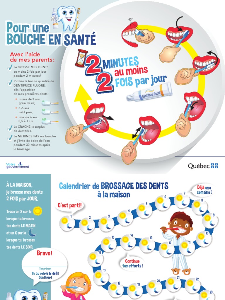 Calendrier de Brossage | PDF