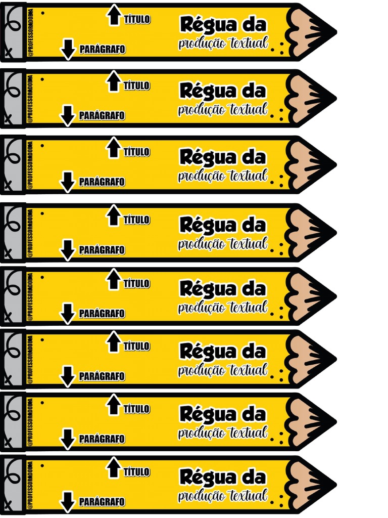 Régua Produção Textual | PDF