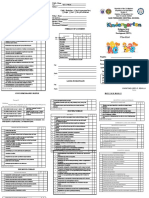 ECCD Checklist KINDERGARTEN | PDF